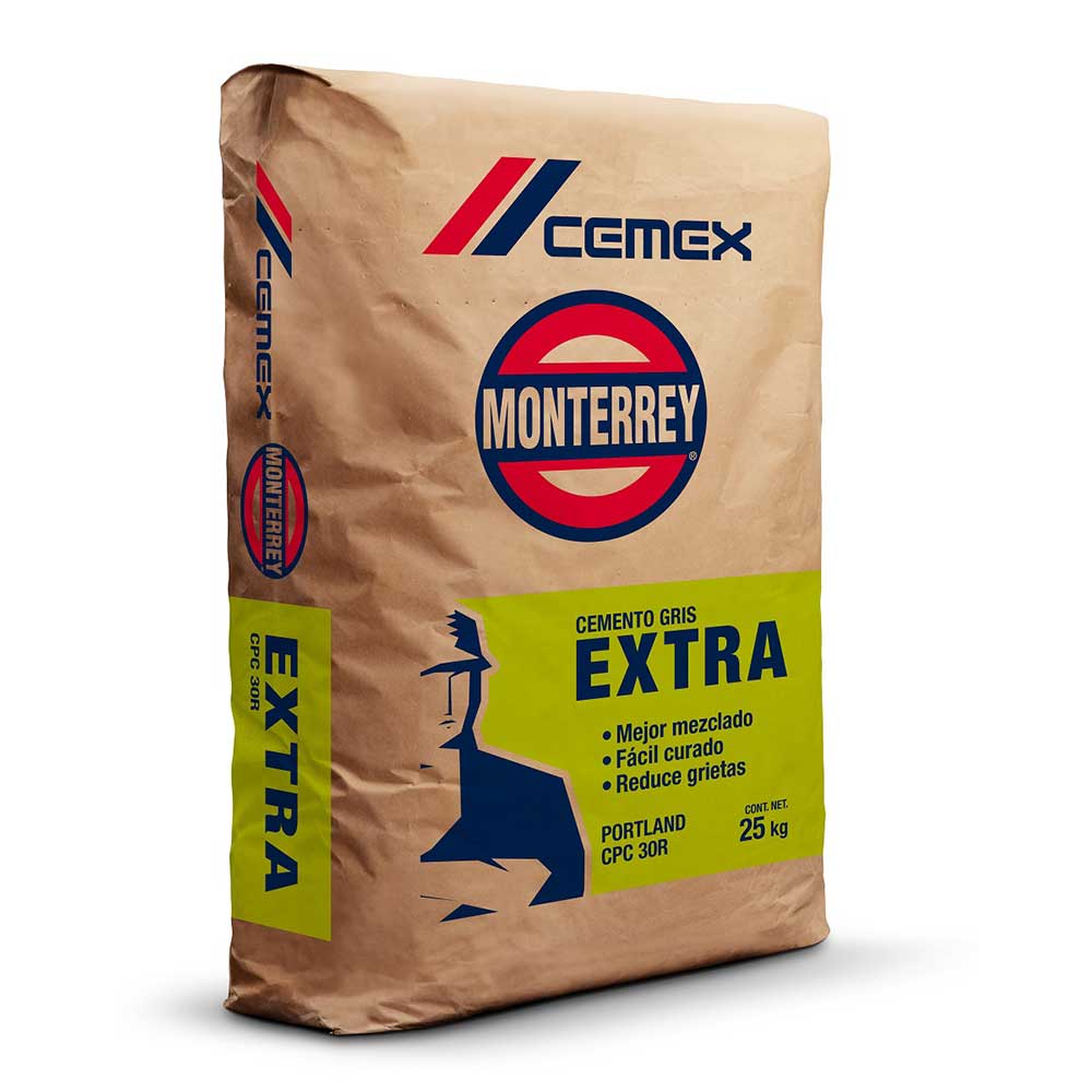 Cemento Gris Monterrey 25Kg - Cemento Gris, Cementos - AYMD Monterrey